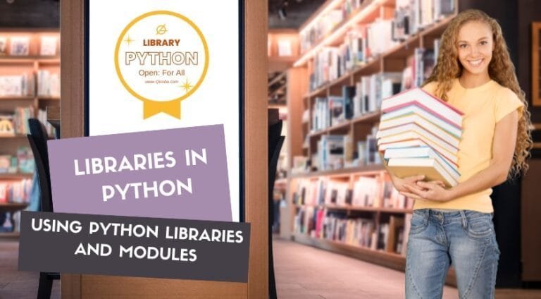 Creating Libraries in Python | Using Python Libraries and Modules Qissba