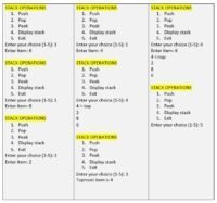 Stacks in Python Qissba